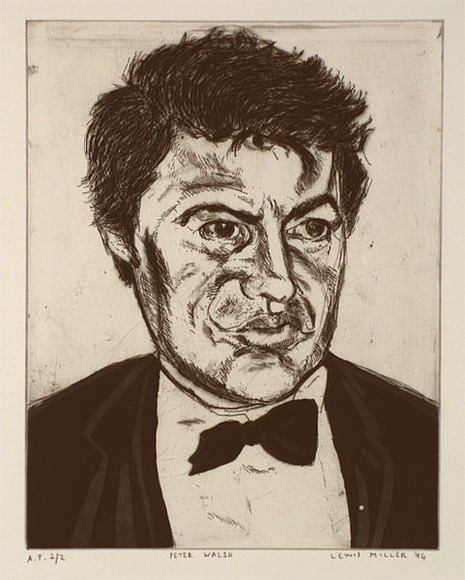 Peter Walsh (1994) by Lewis Miller (1959–) · Australian Prints ...