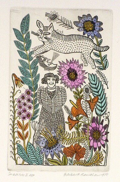 Small Iris II (1978) by Barbara Hanrahan (1939–1991) · Australian ...