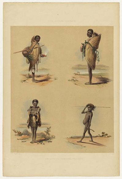 Portraits of the aboriginal inhabitants [7]. (1846 – 1846-47) by George ...