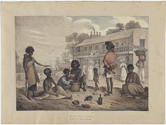 Natives of N.S. Wales, as seen in the streets of Sydney. (1830) by ...