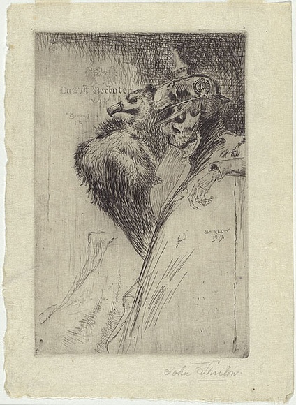 Das ist verboten [This is forbidden]. (1919) by John Shirlow (1869–1936 ...