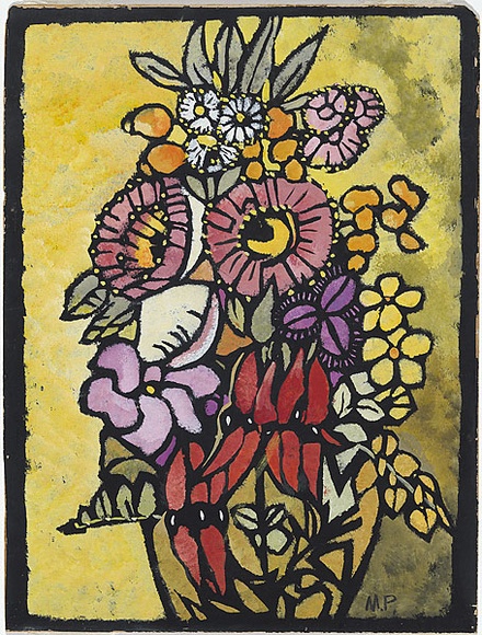 Native flowers (1949) by Margaret Preston (1875–1963) · Australian ...