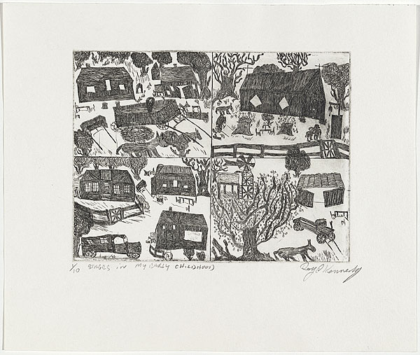 Stages in my early childhood (2002) by Roy Kennedy (1934–2021 ...