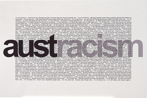Austracism (2003) by Vernon Ah Kee (1967–) · Australian Prints ...