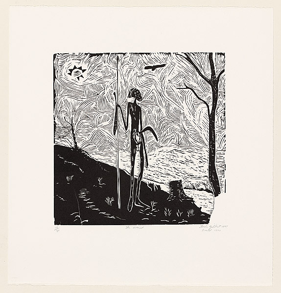 The nomad (1967) by Kevin Gilbert (1933–1993) · Australian Prints ...