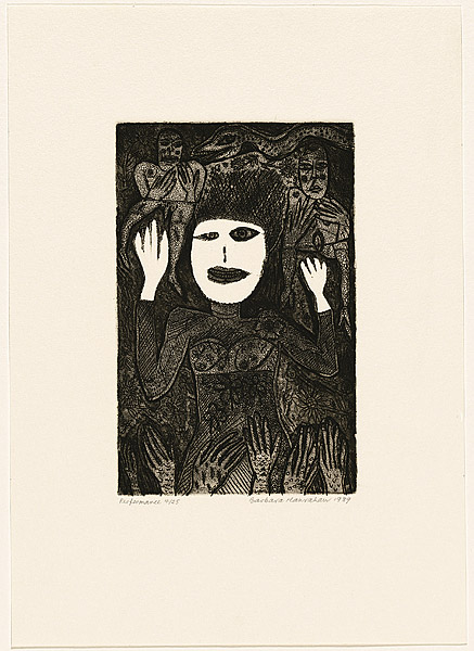Performance (1989) by Barbara Hanrahan (1939–1991) · Australian Prints ...