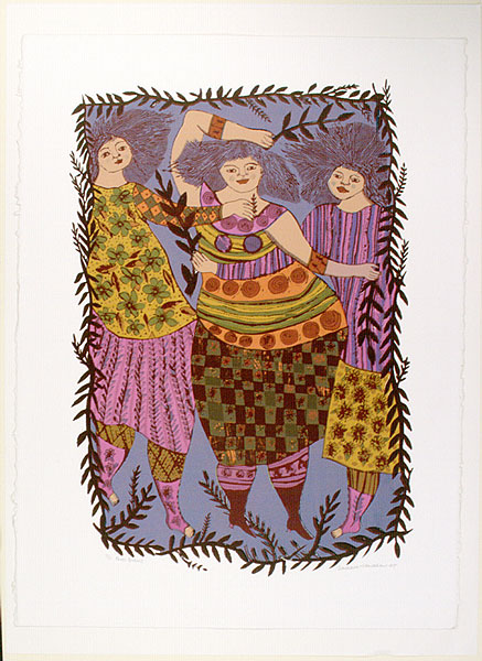 Three Graces (1977) by Barbara Hanrahan (1939–1991) · Australian Prints ...