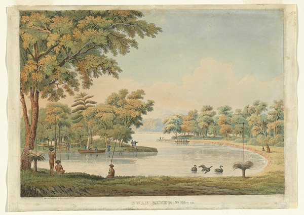 Swan River, 50 miles up (1827 – c.1829) · Australian Prints + Printmaking