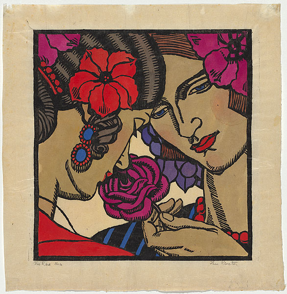 The rose. (1927) by Thea Proctor (1879–1966) · Australian Prints ...