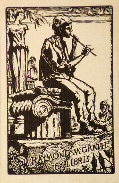 Bookplate: Raymond McGrath (1925) by Raymond Mcgrath (1903–1977 ...
