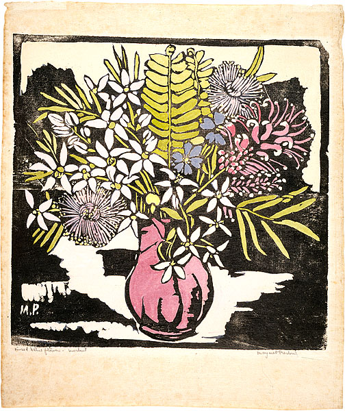Native flowers (1933 – c.1935) by Margaret Preston (1875–1963 ...