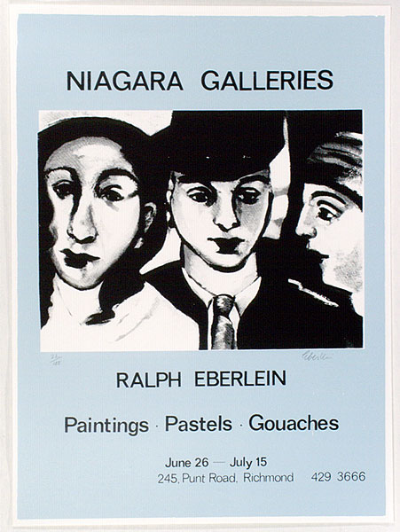 Ralph Eberlein, Paintings, Pastels, Gouaches. Niagara Galleries ...