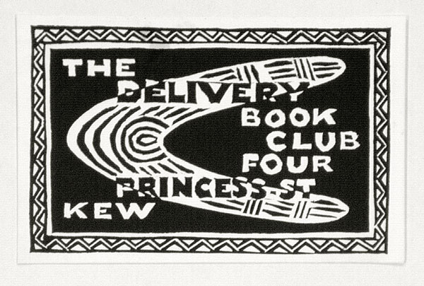 Bookplate: The Delivery Book Club, 4 Princess Street, Kew. (1925 ...